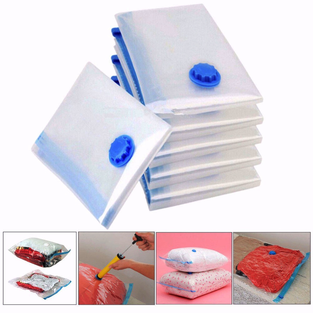 Travel Extra Large Vacuum Storage Bag, Foldable Compressed Bag ...