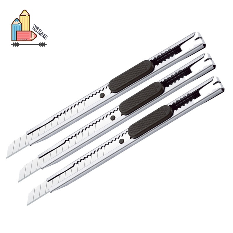 1 Pcs Stainless Steel Utility Knife Office Supplies Metal Paper Knife ...