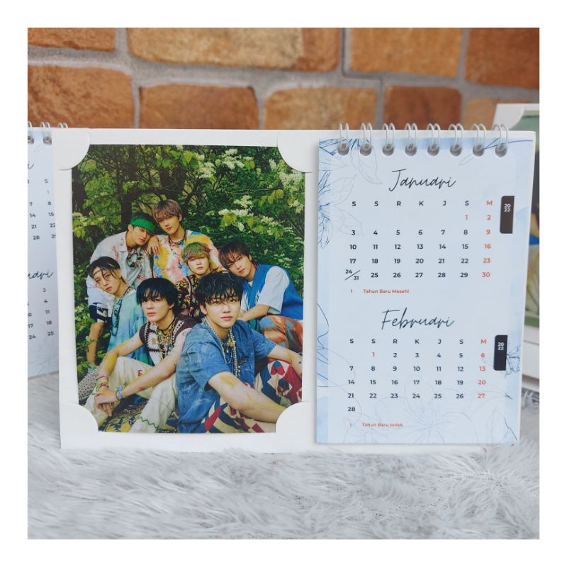NCT DREAM 2025 Desk Calendar (CAN CUSTOM) | Shopee Singapore