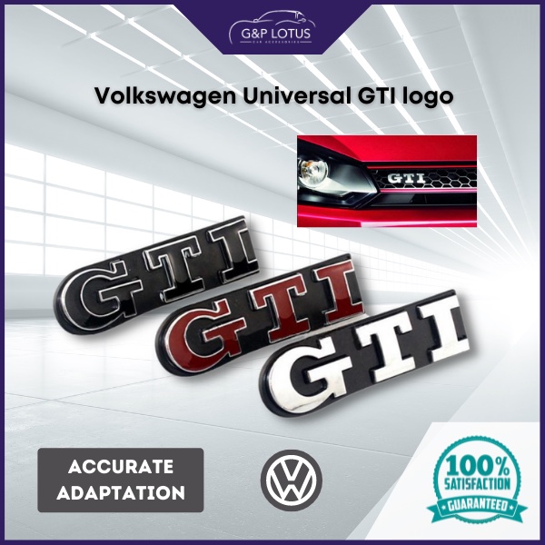 Volkswagen logo Front Grill GTI Logo And Rear GTI Logo For VW Golf MK6 ...