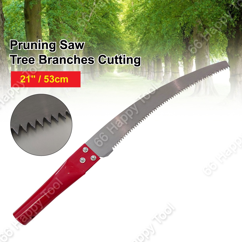 21" Inch 53cm Pruning Tree Saw Cutting Branches Garden Outdoor Branch ...