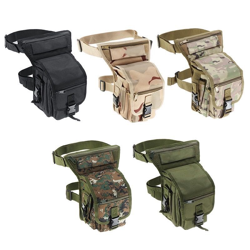 Tatical Drop Leg Bag Men Hip Thigh Waist Pack Leg Bag Military Tactical ...