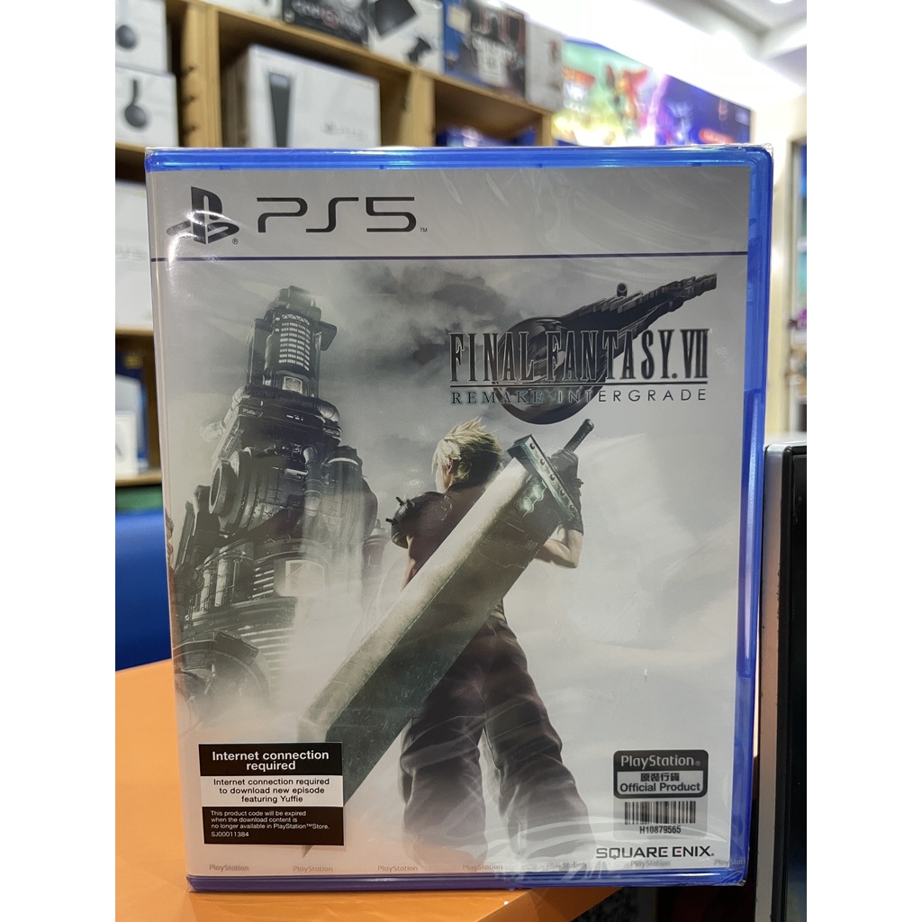 Final Fantasy 7 Remake Deluxe Edition game disc for PS4 PS5 | Shopee Singapore