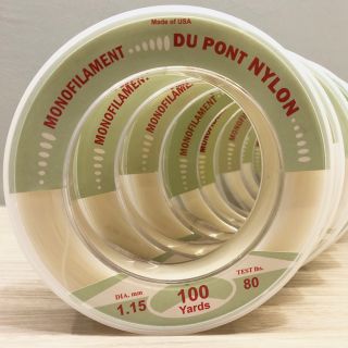 Dupont monofilament nylon leader Line USA | Shopee Singapore