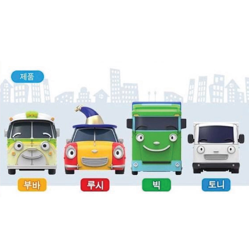 Mini Tayo's Friends Set 5 , Kids Children Die Cast Collectible Vehicle ...