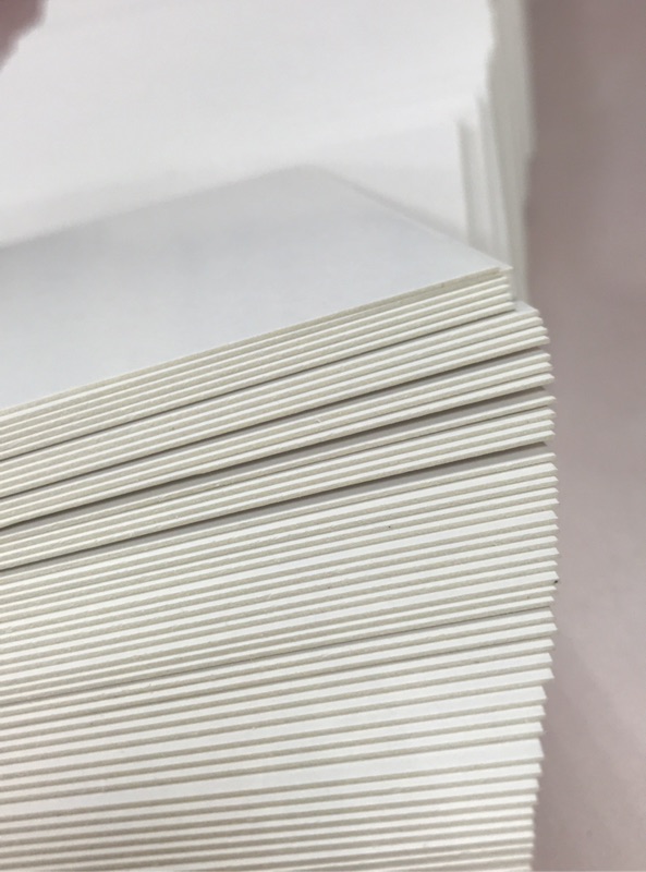 Fion|A5/A6-White Card 370 Pounds-Thickness 0.5mm-B5-Word Card/Small ...