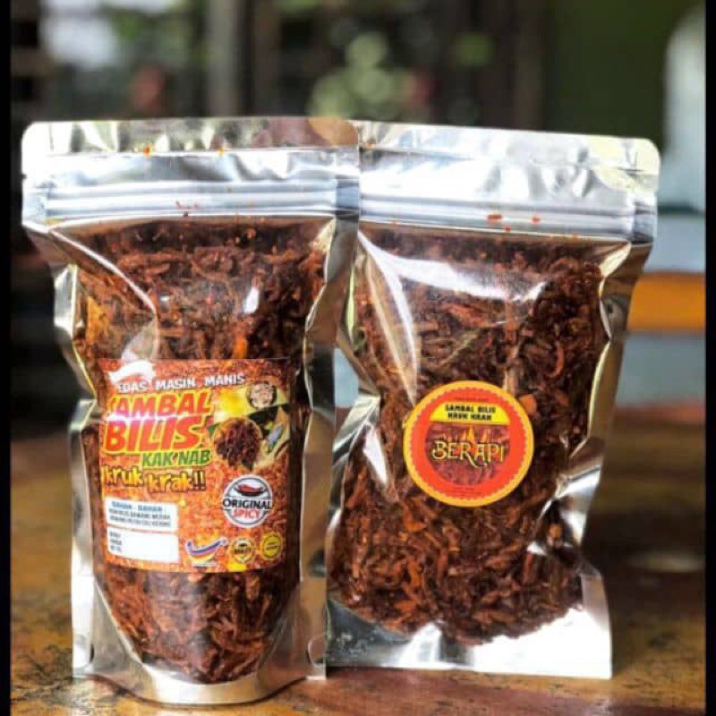Sambal BILIS Crispy Spicy Crispy Crispy KRAK Crutches | Shopee Singapore