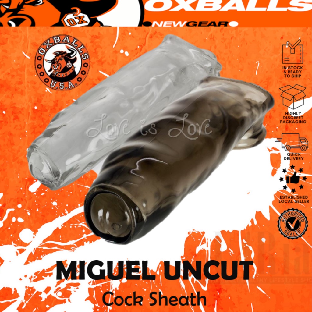 Oxballs Miguel Uncut Cock Sheath Ox 3001 Oxballs Authorized Dealer