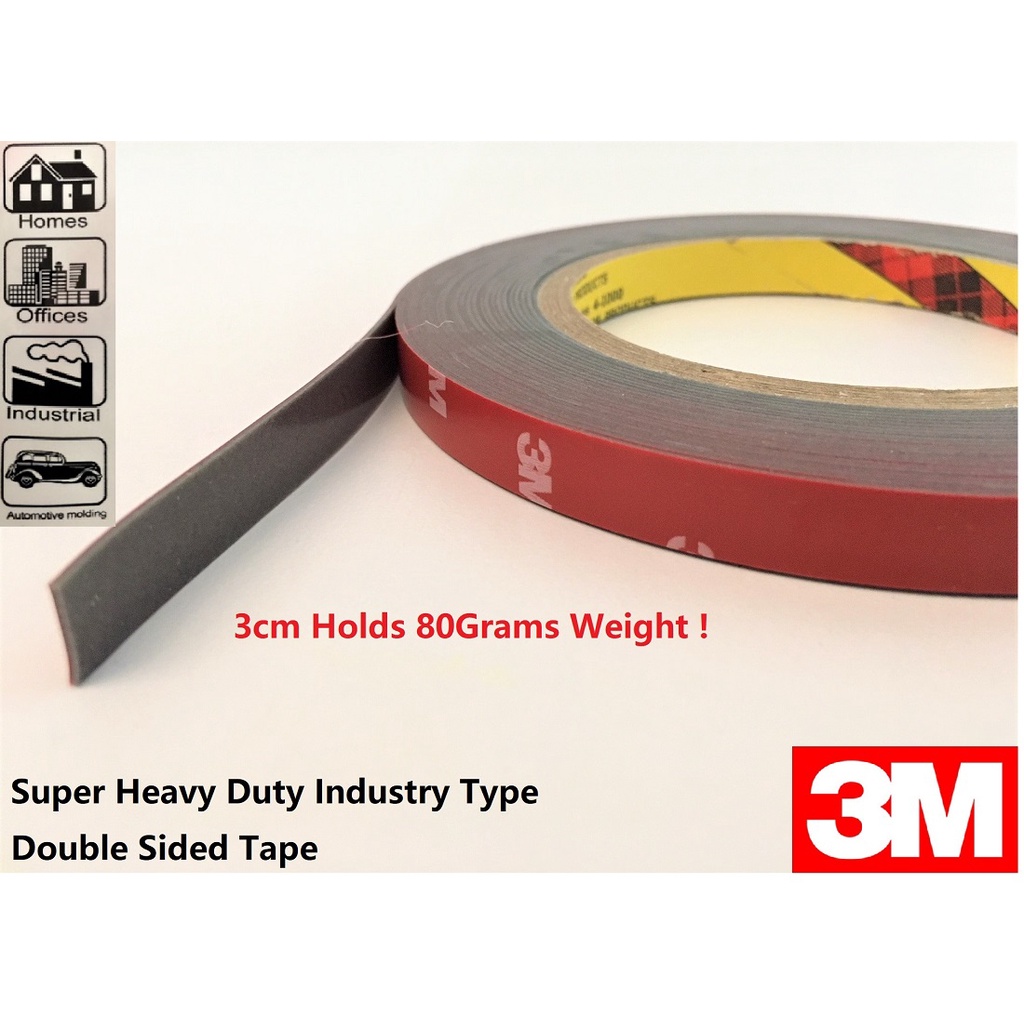 3M Tape Super Heavy Duty Industrial Double sided Tape For Industrial ...