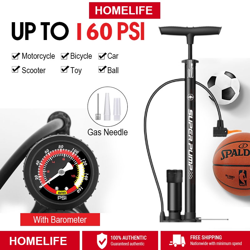 [SG Stock] Bicycle Pump Bike Pump Car Motor Air Pump Pam Tayar Basikal ...