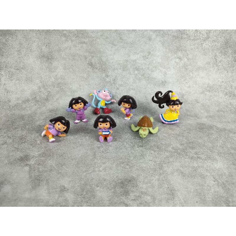 DORA TOY CAKE DISPLAY CAKE TOPPER DORA CAKE DECORATIONS DORA7 | Shopee ...