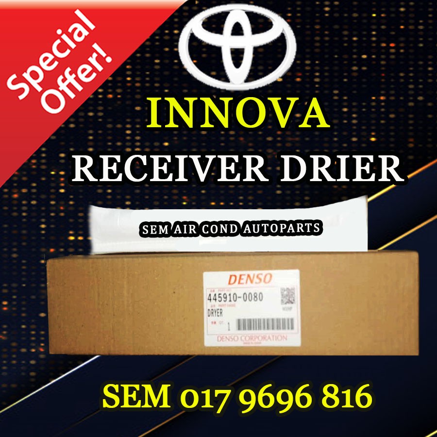 TOYOTA INNOVA OEM DENSO RECEIVER DRIER/ FILTER DRYER/ CONDENSER FILTER ...