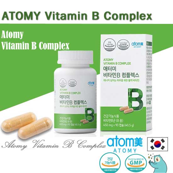 Atomy / Vitamin B Complex 450mg X 90 capsules Original Shipping from ...