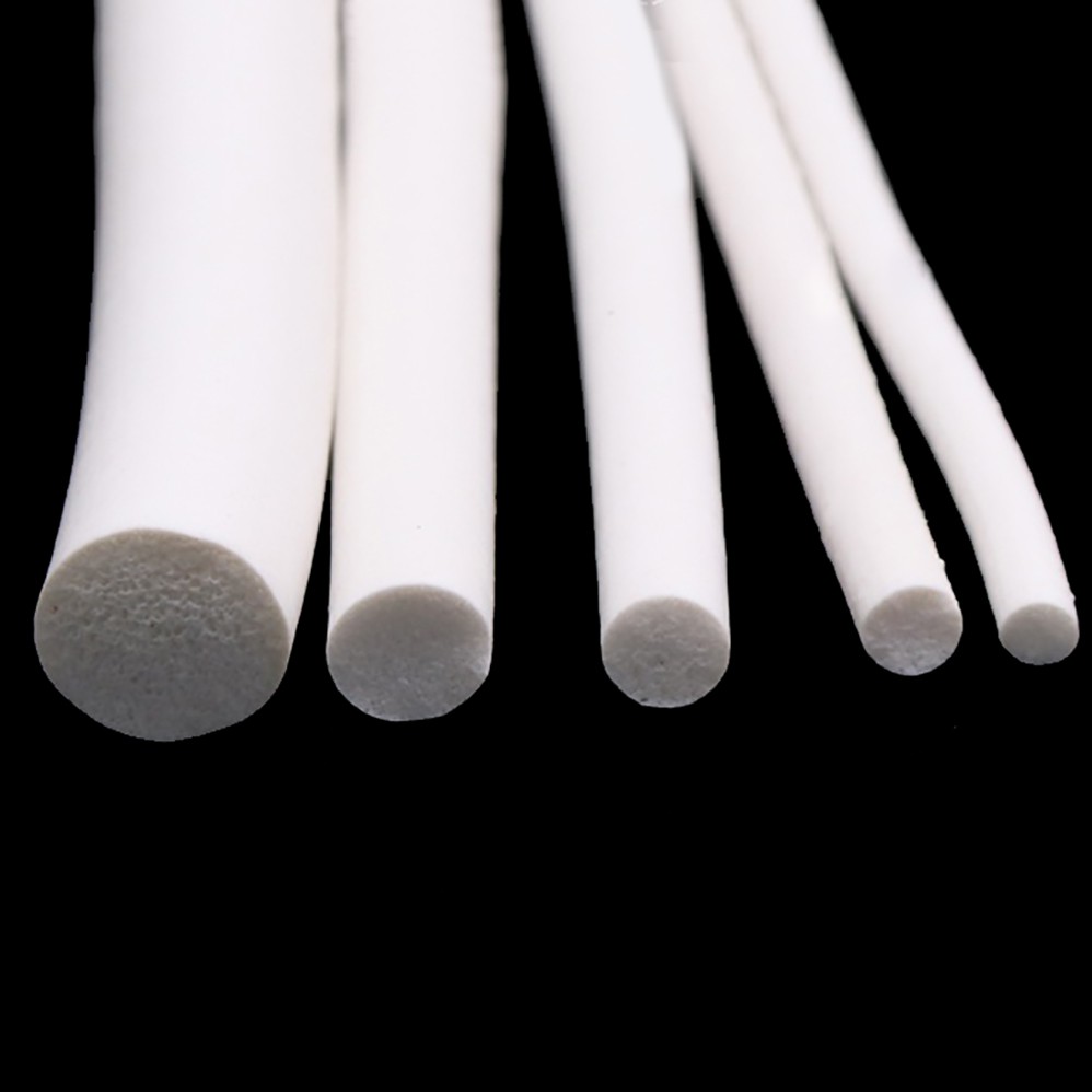 Silicone rubber sponge strip White Closed Cell Circular Foam Backer Rod ...
