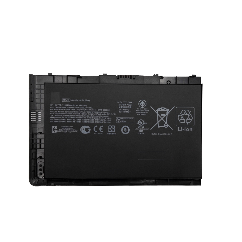 HP EliteBook 9470M/9480M Battery (Battery Model: BT04XL) | Shopee Singapore