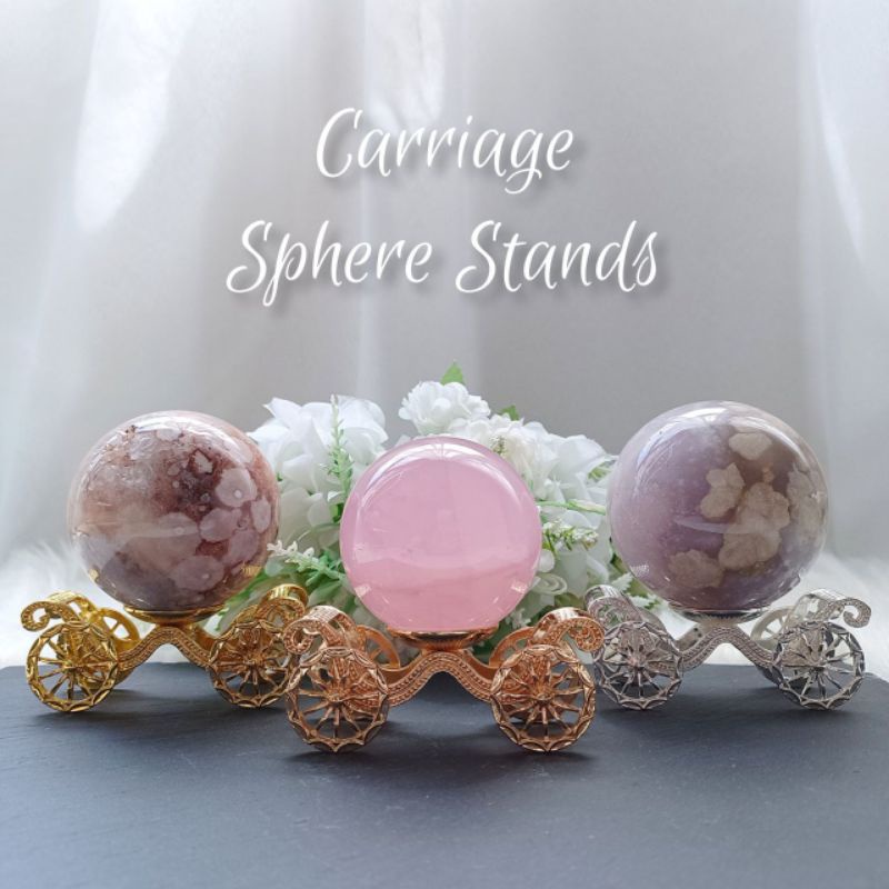 [INSTOCK] Carriage Sphere Stands for Crystals and Decoration *spheres ...