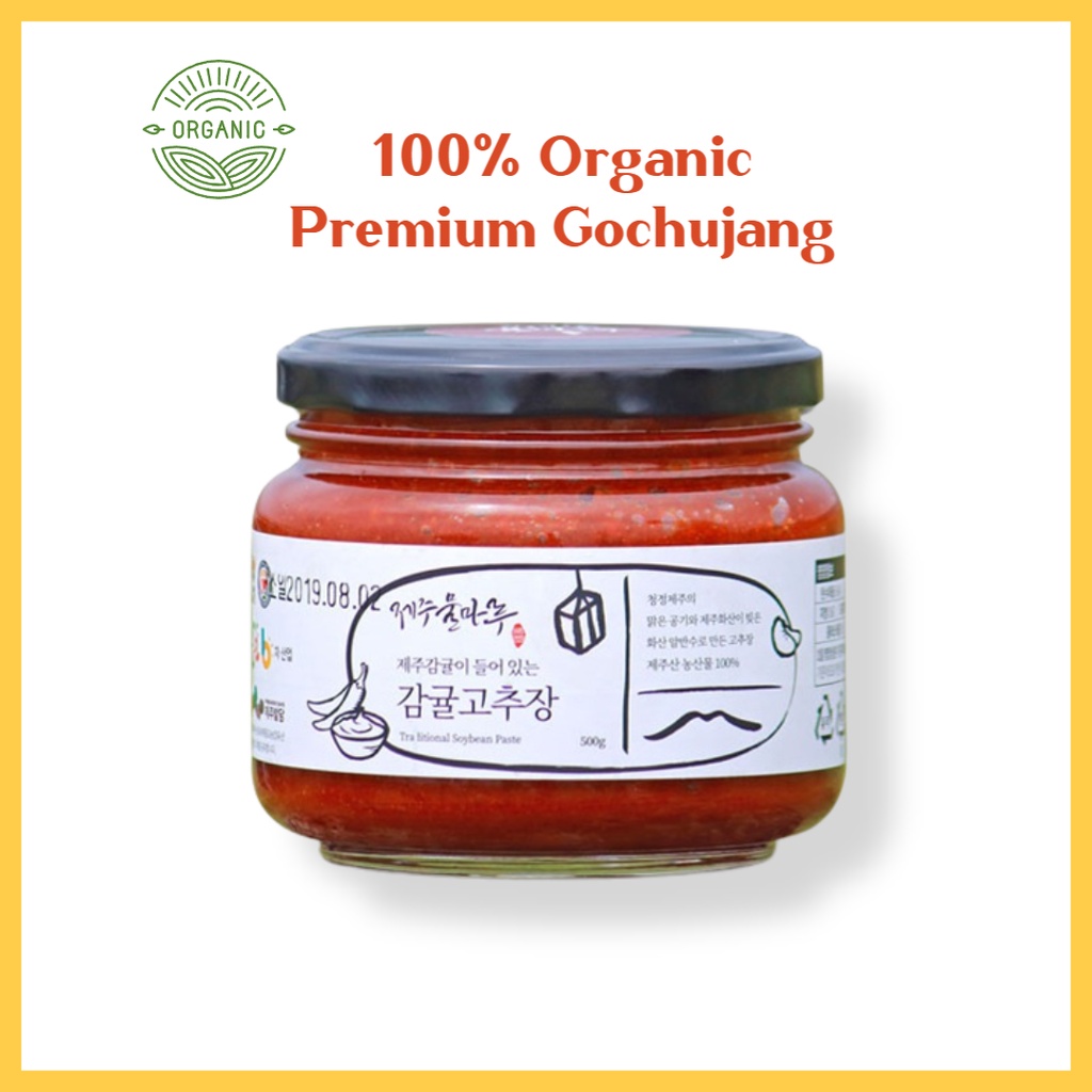 [MOOLMARU] KR Jeju Gochujang 500g K-Foods Traditional Organic Farming ...