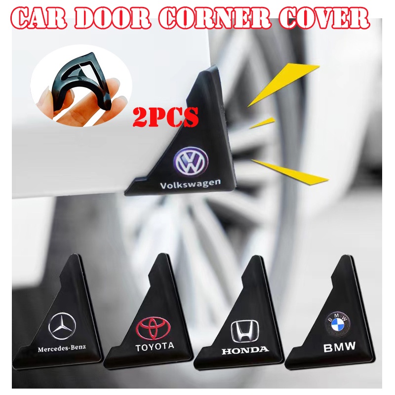 [Ready Stock] 2PCS/SET Car Door Corner Anti-collision Sticker Car Door ...