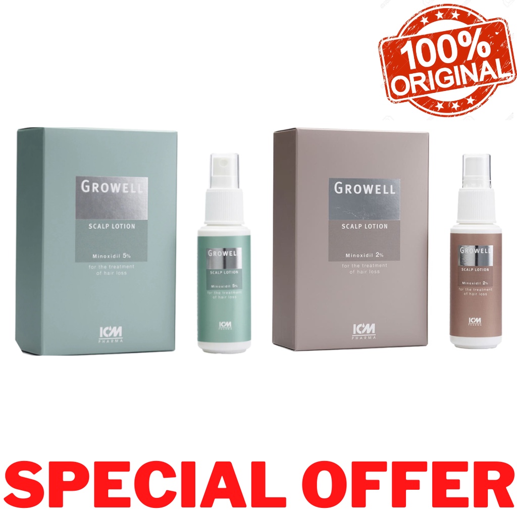 [PharmCare] ICM Pharma Growell hair loss thinning hair growth Scalp ...
