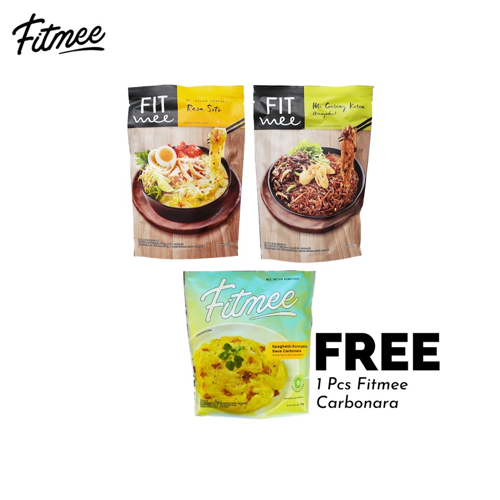 Bundling 2FITMEE FREE 1 FITMEE CARBONARA (3PCS) | Shopee Singapore