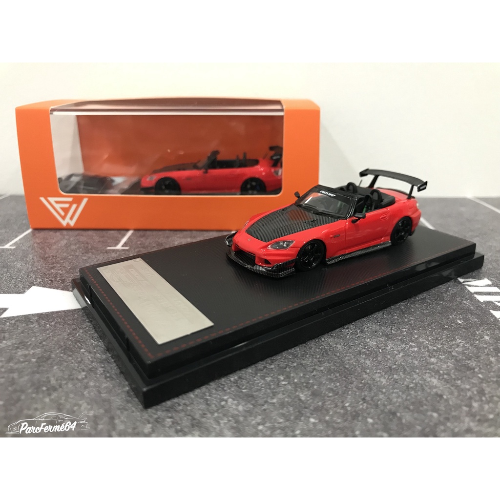 Wild Fire 1/64 Honda S2000 Voltex Red Open Top | Shopee Singapore
