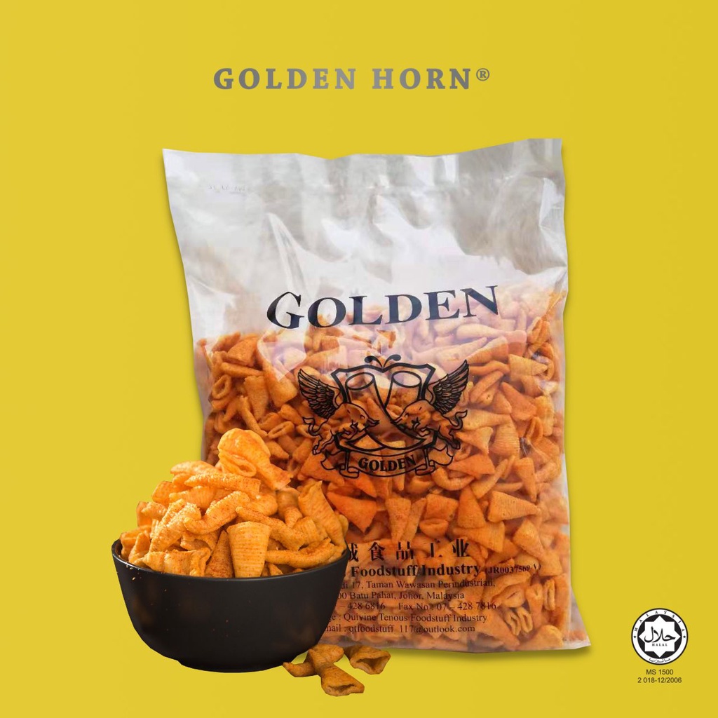 GOLDEN HORN Corn Snack - Spicy/Cheese (1kg) | Shopee Singapore