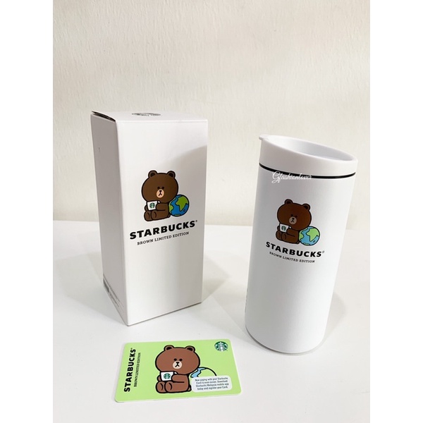 Starbucks X LINE Friends Earth Day LINE Friends Limited Edition Tumbler ...