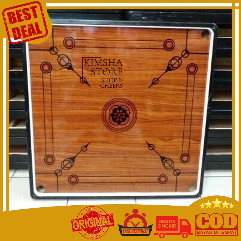 Small Carrom Board Table Free of Crystal Seeds and Powder Board Games ...