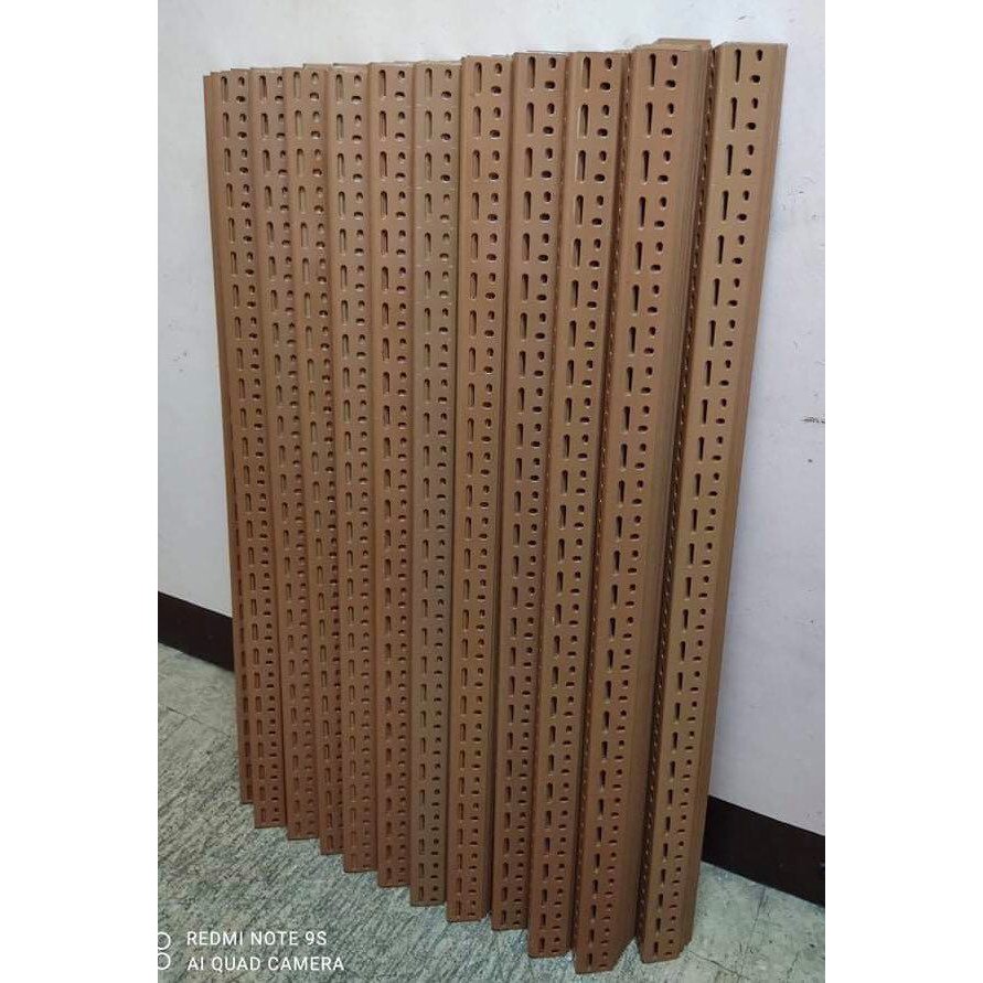 Slotted Angle Bar 1.5" x 1.5" x 2.0mm x 1 foot - Brown (1pc.) with Free ...