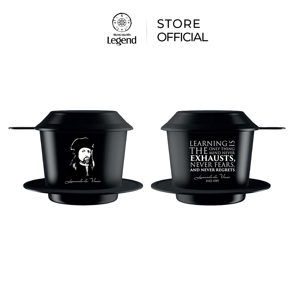 Combo 2 Phin Aluminum Coffee - Vi Nhan (Black) - Trung Nguyen Legend ...