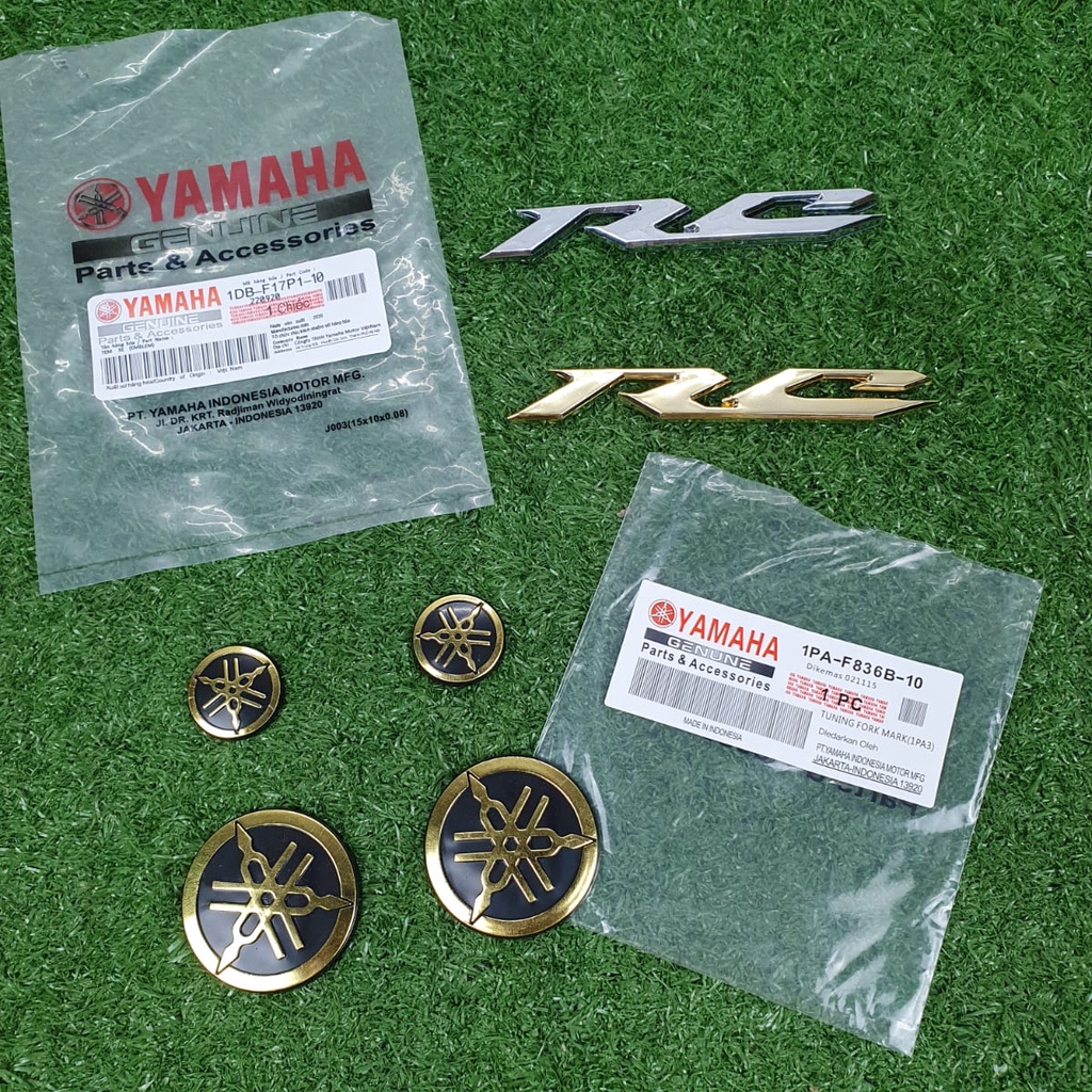 YAMAHA / RC Logo Sticker | Emblem Sticker Y15 Y16 SRL FZ150 Lc135 ...