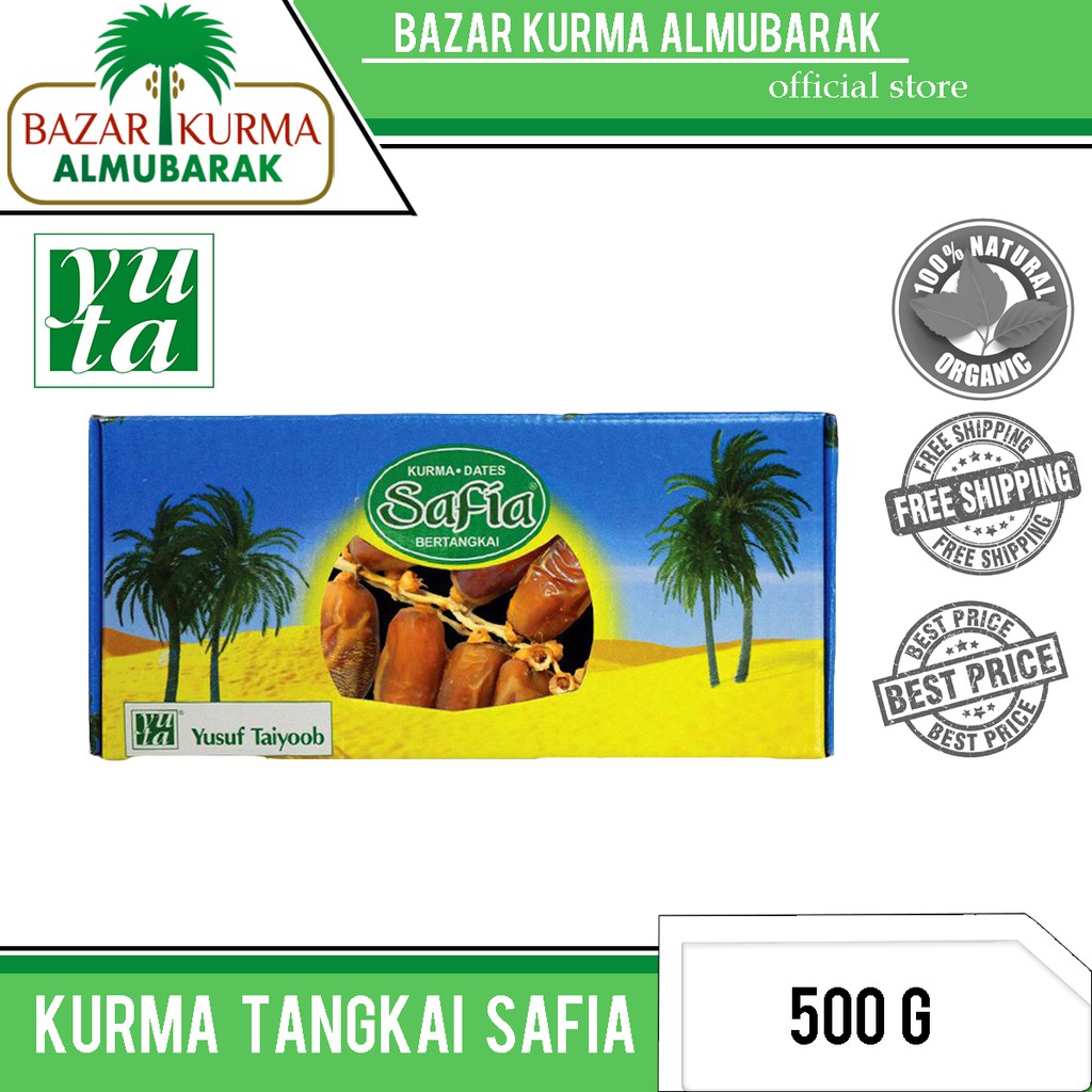 NEW ARRIVAL 2024/2025 Kurma Safiya Yusuf Taiyoob 500g / Kurma Turnisia ...