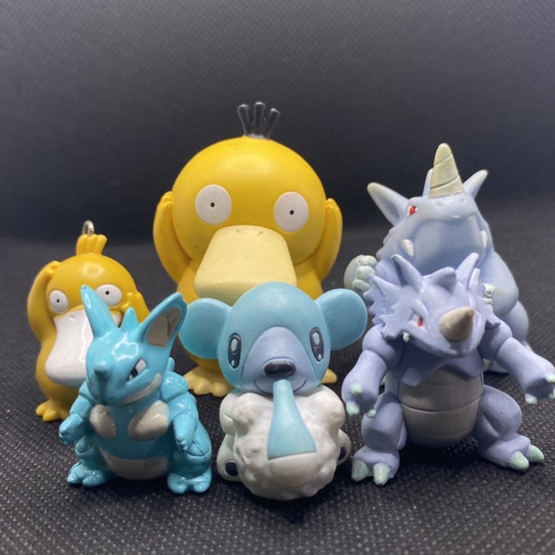Pokemon Figure Psyduck Cubchoo Figure Rhydon Nidoqueen Figure Yoshinoya ...