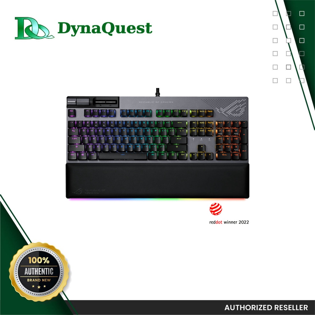 Asus ROG Strix FLARE II ANIMATE NX RED Switch XA07 Gaming Keyboard ...