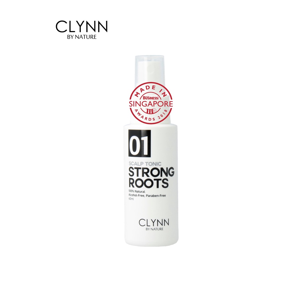 CLYNN BY NATURE SCALP TONIC 01 - STRONG ROOTS Hair Loss Growth Serum ...