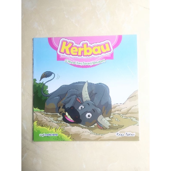 Buffalo the Animal That Happy to Fly Children's Story Book | Shopee ...