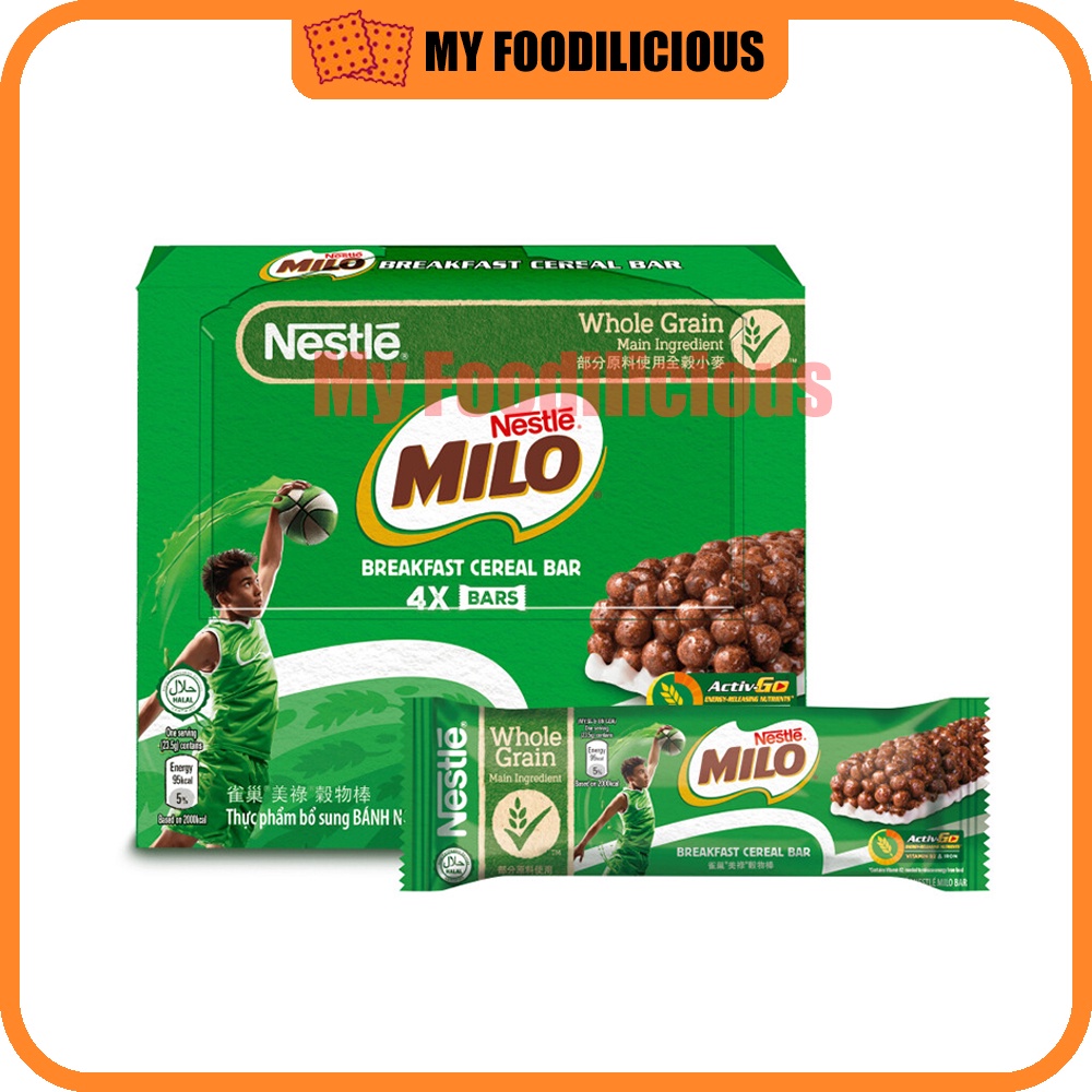Nestle Milo Cereal Bar 23.5g x 4s / Nestle Koko Krunch Cereal Bar 25g x ...