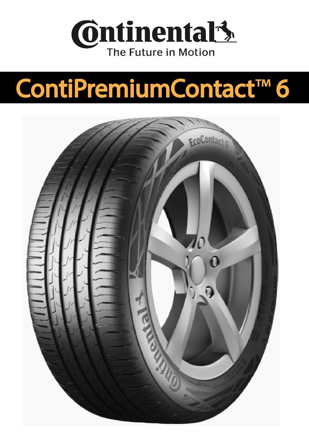 CONTINENTAL PremiumContact 6 15"-16" Tyres 185/65R15 195/65R15 205 ...