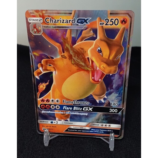 Pokemon TCG | Grade A | Charizard GX (SM211) Ultra (EN Version ...