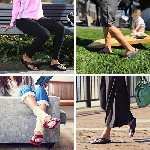Telic Energy Flip Flop | Plantar Fasciitis / Heel Pain / Flat Foot ...