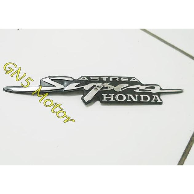 Cmd EMBLEM EMBLIM LOGO Shield Front Tie Chest PANEL HONDA SUPRA LAM ...