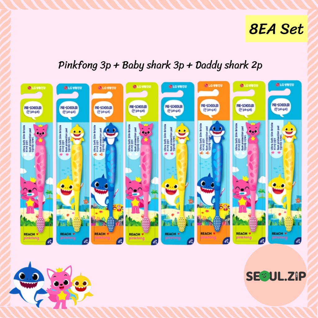 Baby shark PinkfoBaby shark Pinkfong Kids Toothbrushng Kids Toothbrush ...