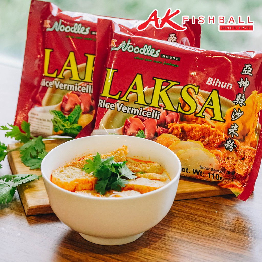 AK Instant Curry Laksa Bihun (4 Packs) | Shopee Singapore