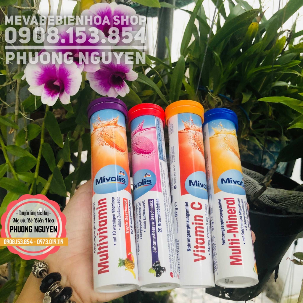 German Mivolis effervescent tablets (20 tablets) | Shopee Singapore