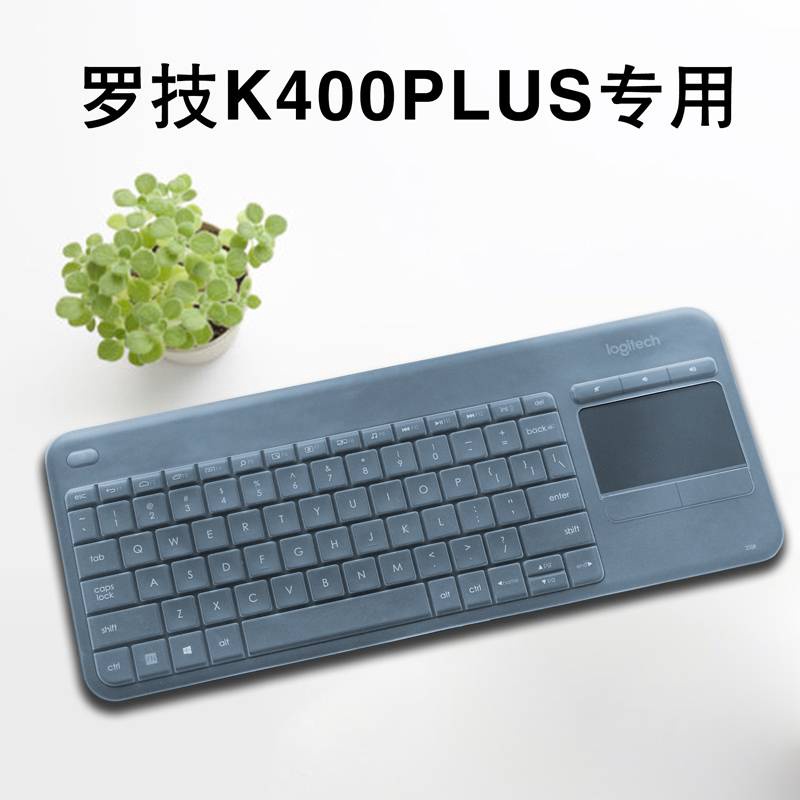 Clear transparent Silicone Keyboard Cover protectors For Logitech K400 ...