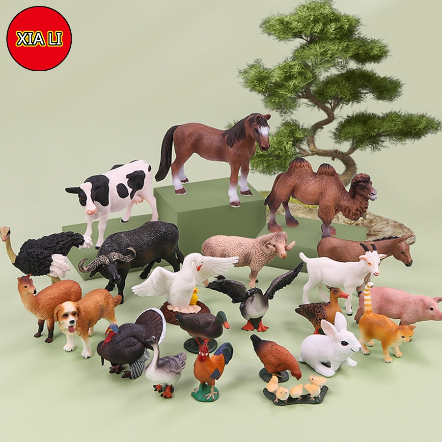 【Spot】Solid Simulation Farm Poultry Animal model Chicken Fowl Duck ...