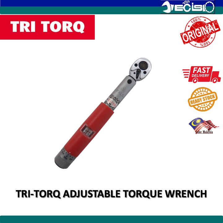 TRI-TORQ ADJUSTABLE TORQUE WRENCH (Made in ENGLAND) | Shopee Singapore