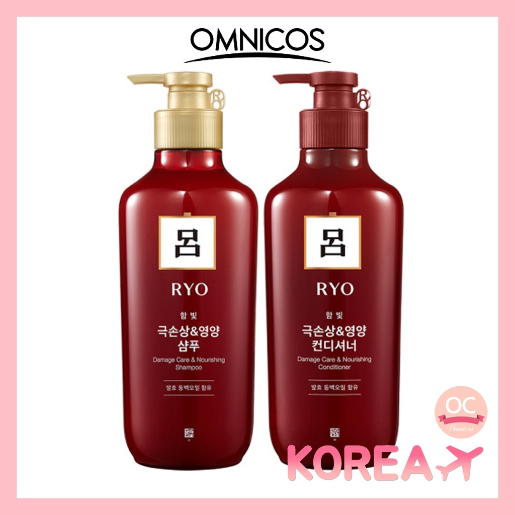 RYO damage care shampoo / conditioner set 500ml | Shopee Singapore