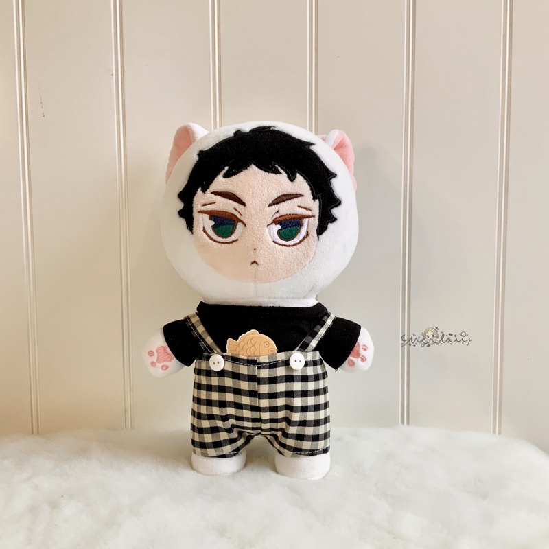 Akaashi Keiji Haikyuu Fanmade Doll Plush Toy | Shopee Singapore