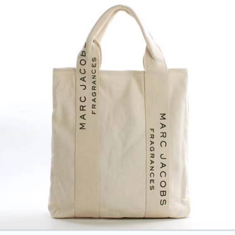 Japanese Magazine Style Simple White Thick Canvas Tote Bag Harajuku ...